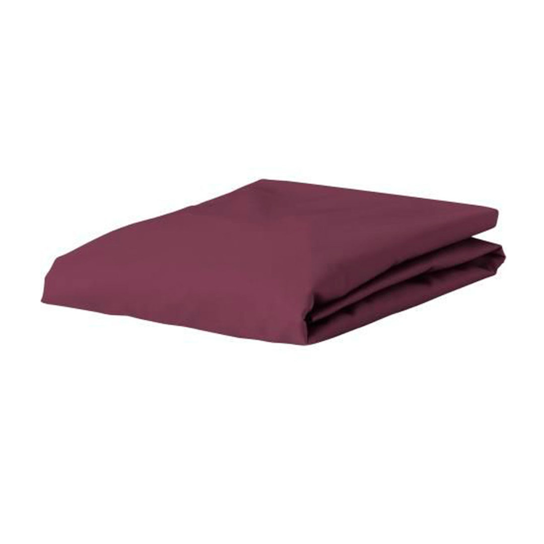 DRAP PLAT RAINBOW DOUBLE BORDEAUX - Istikbal maroc